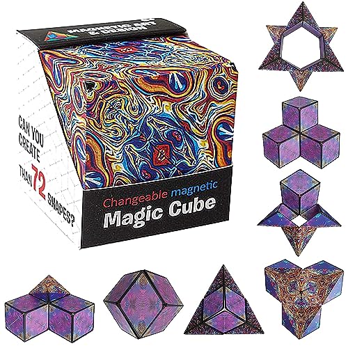 VniQ Magnetic Cube Puzzle Box | Infinity Cubes – Fidget Cube 24 Rare ...