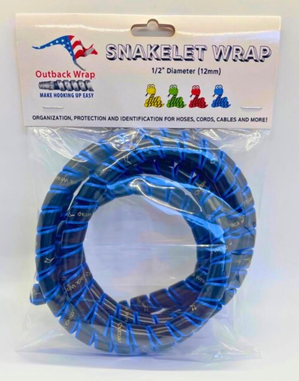 Amazon.com: Outback Wrap - Snakelet Wrap Hydraulic Hose Management ...
