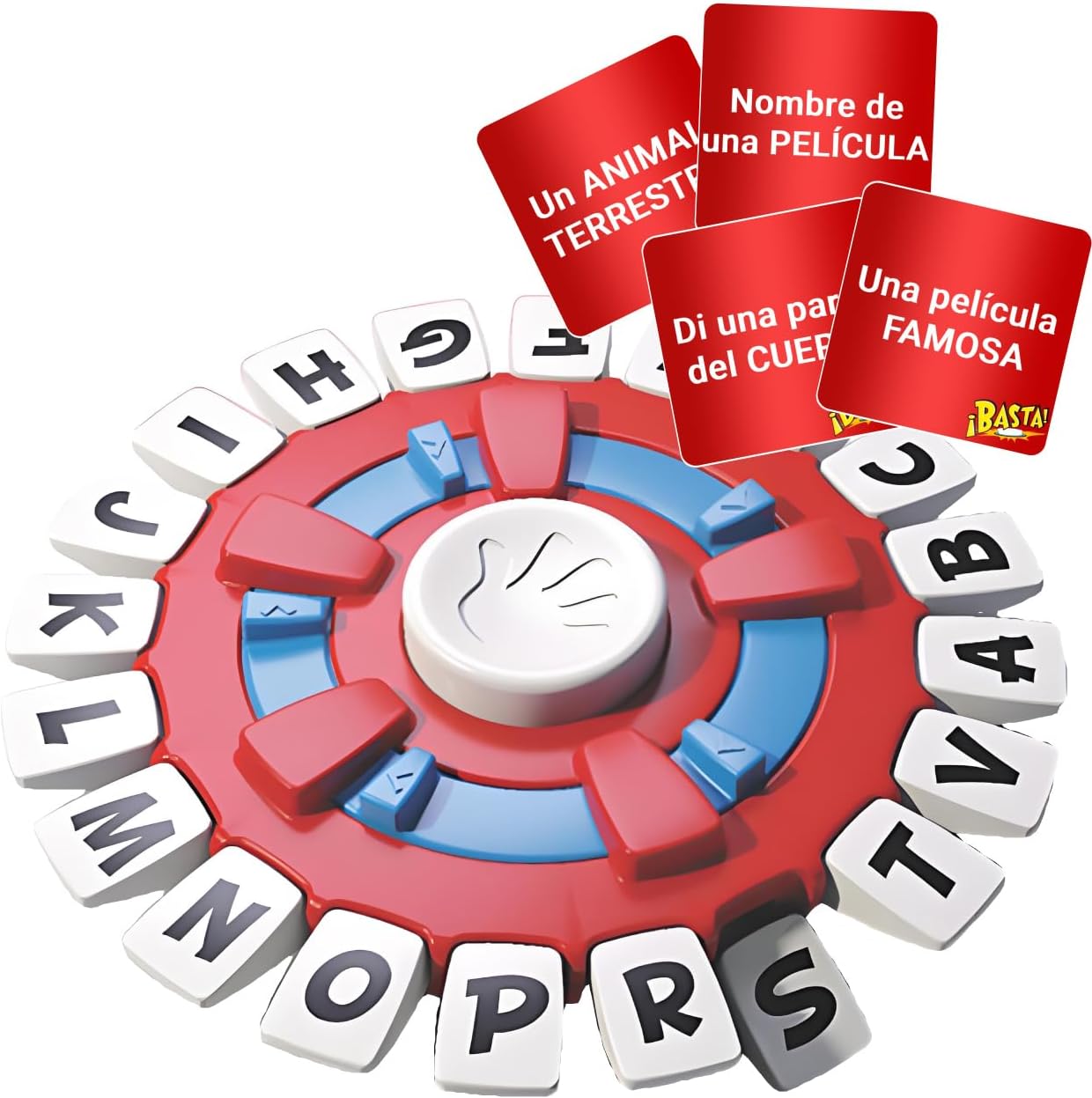 Amazon.com: TBOLINE Basta Juego De Mesa Español Think A Words Juego De ...