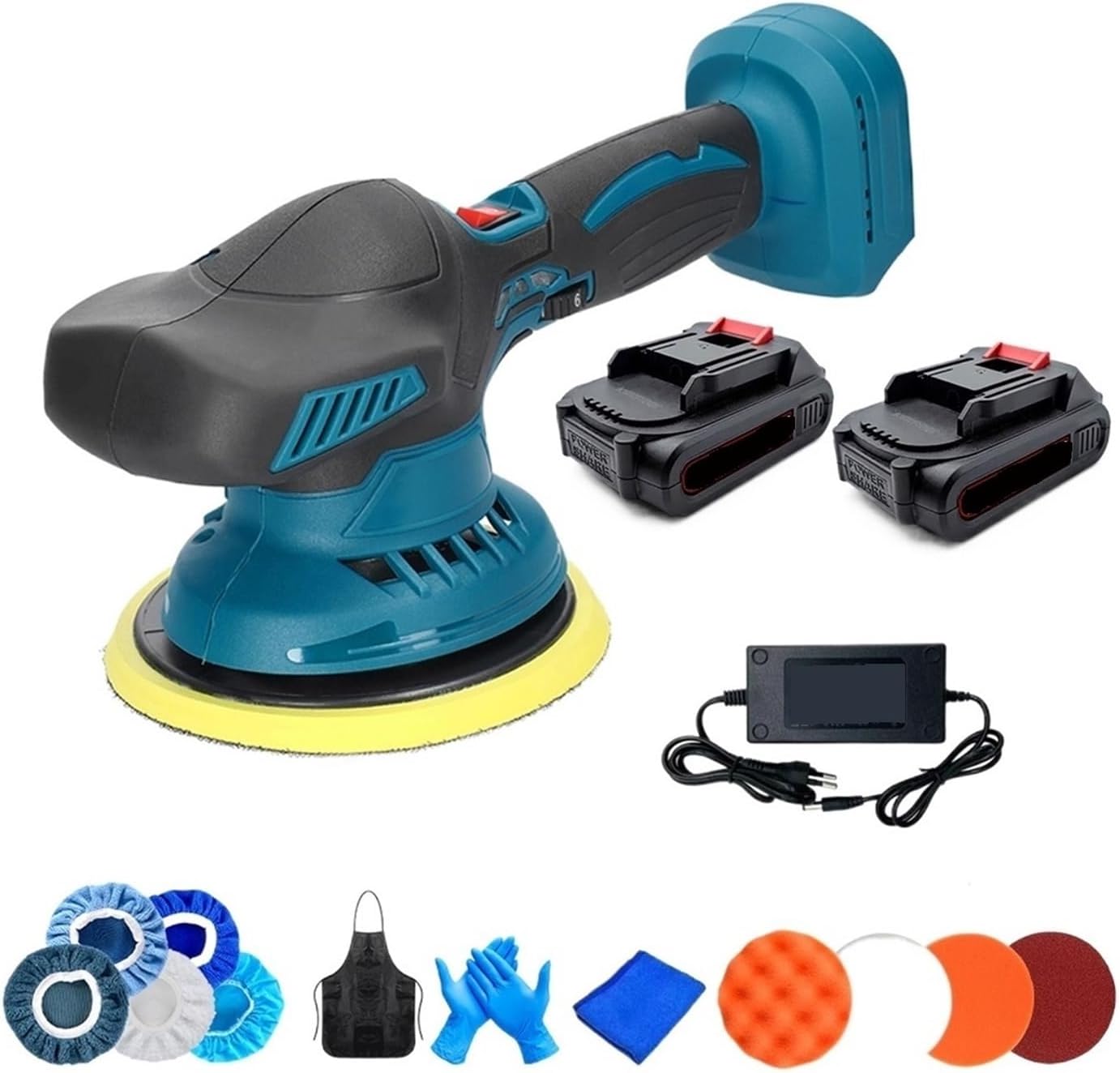 Belt Sander Electric Car Polisher High Efficient Cordless Auto Waxing ...