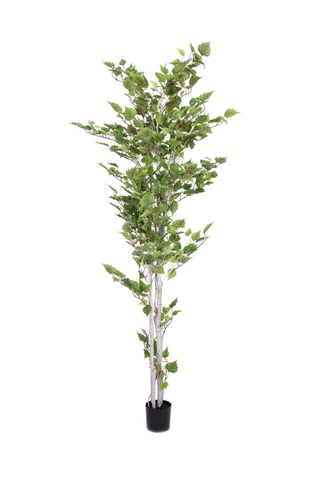 Artificial Potted Birch Trees