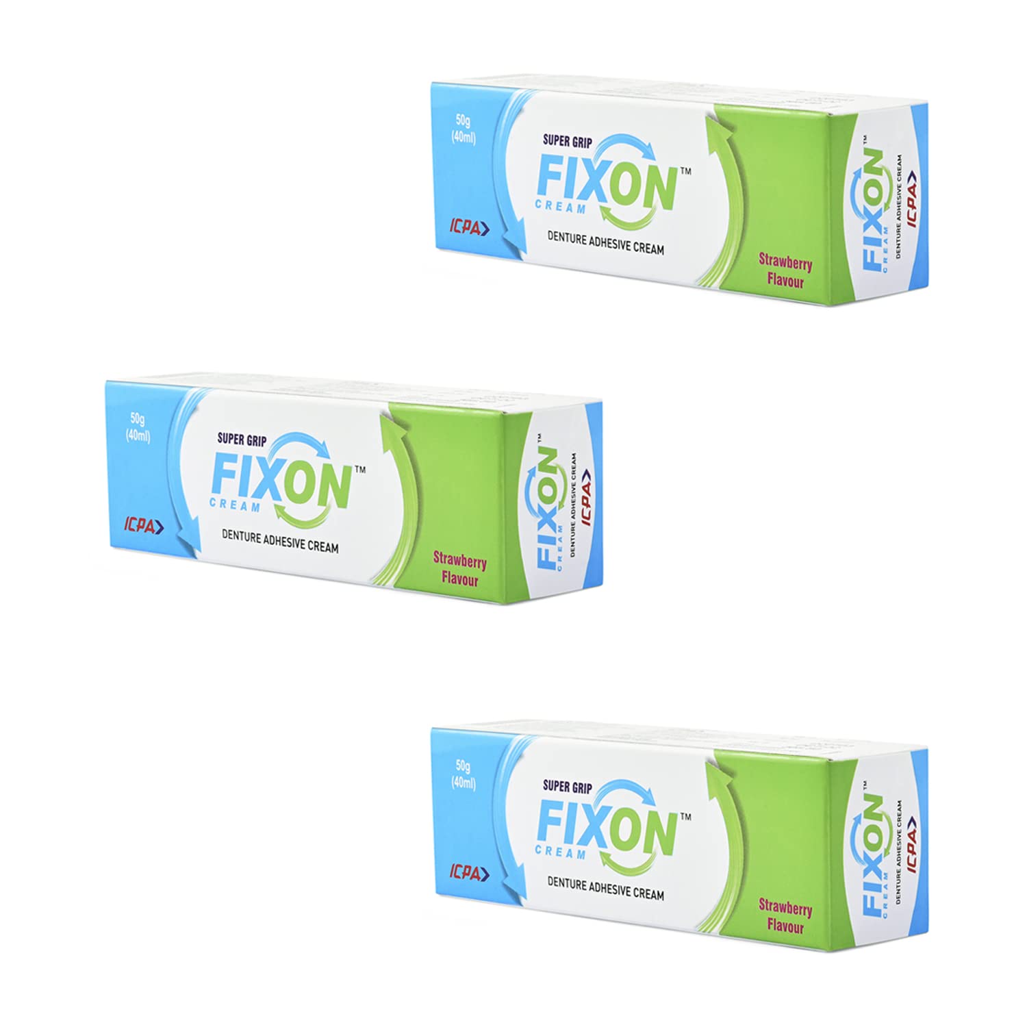 ICPA Denture Products (Fixon Cream Pack Of 3) : Amazon.in: Industrial ...