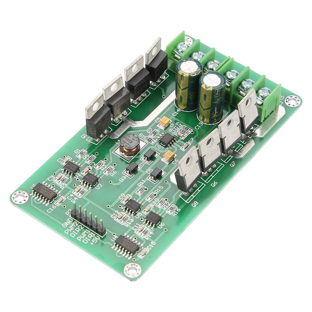 Buy XUXUWA DC Motor Driver, IRF3205 Dual Channel Driver Board Module ...