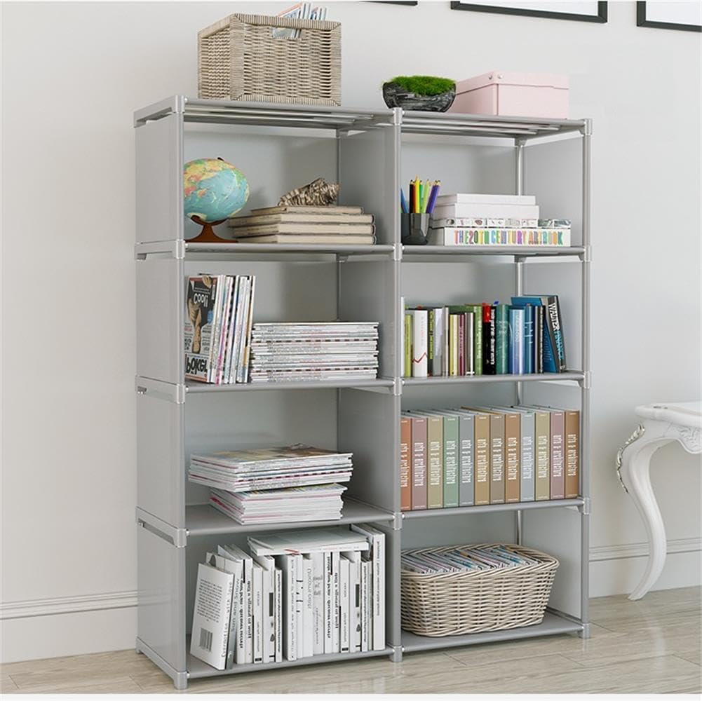 Amazon.com: Fancial Storage Cube Rack, 4 Cube Storage Rack for Bedroom ...