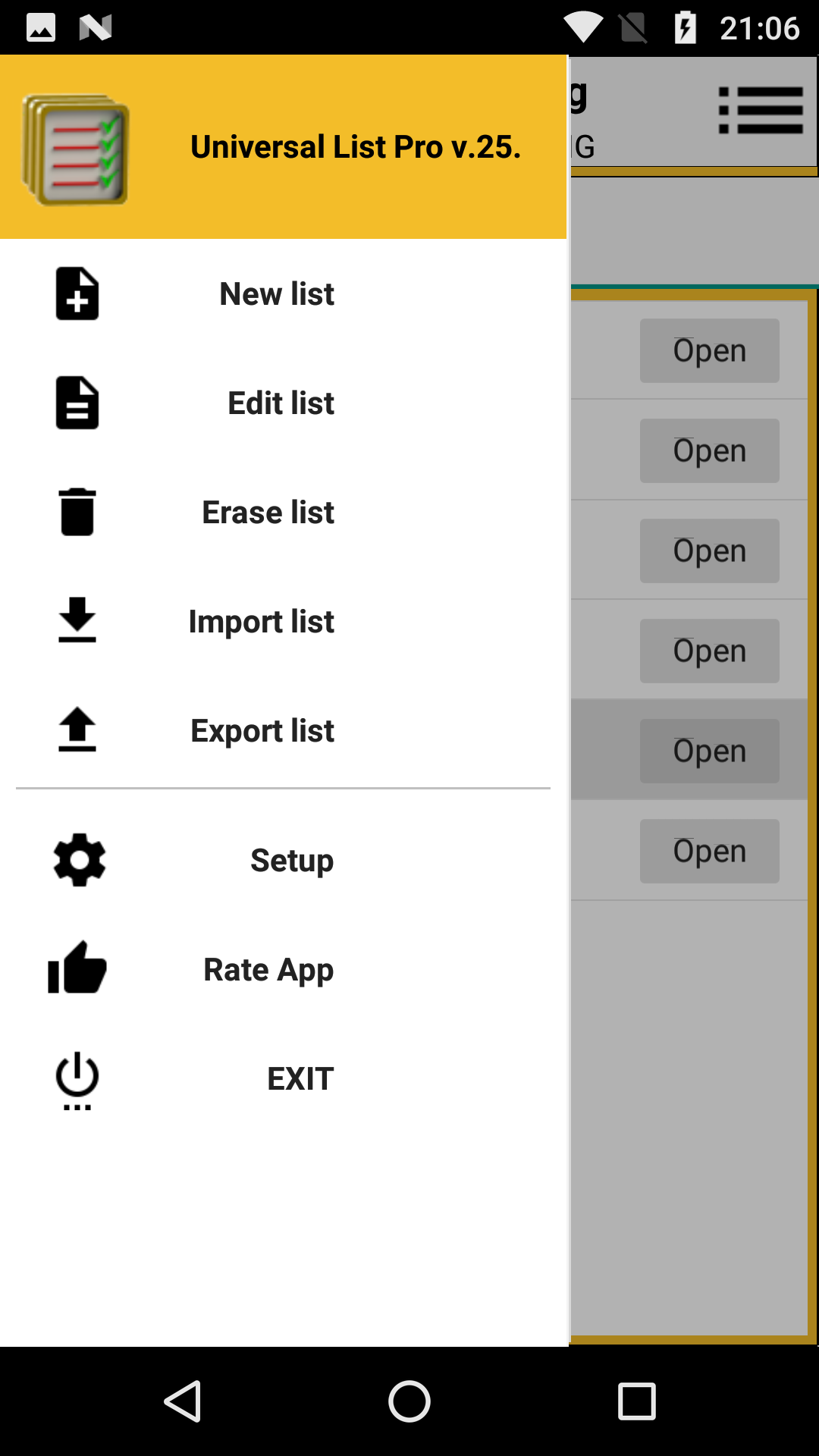 Universal list Free - will help you organize and manage details of ...