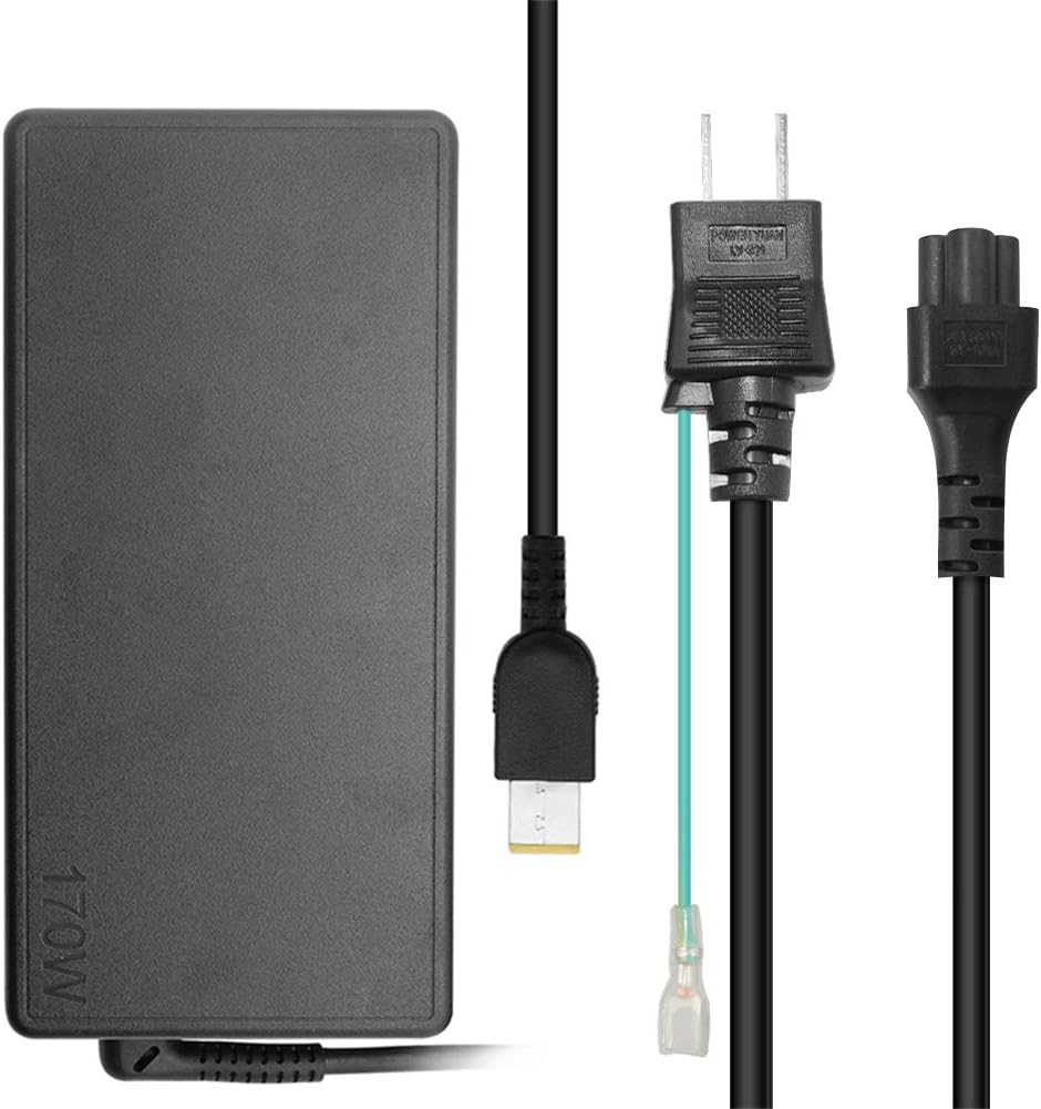 Amazon.co.jp: ACアダプター 20V 8.5A 170W 角口 W540 T540p Y50-70 T440p P50 P51 ...