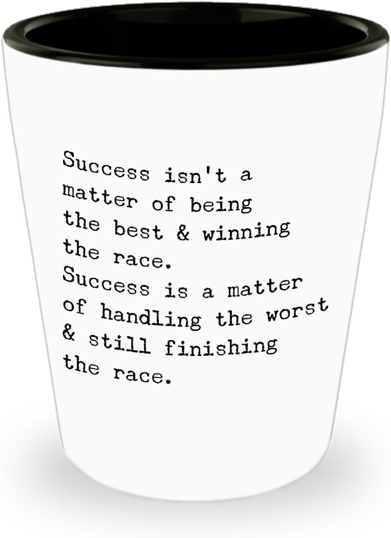 Amazon.com: Success Shot Glass - Funny Inspirational Gift For Friend ...