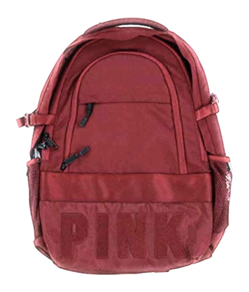 Amazon.com | Victoria's Secret Pink Collegiate Backpack Ruby | Casual ...