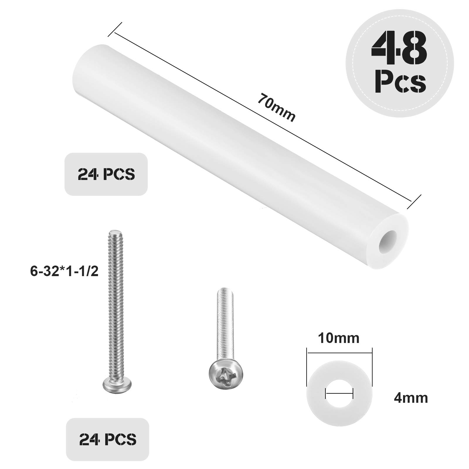 Outlet Spacers For Electrical Box 48 Pieces Electrical Outlet Spacers ...
