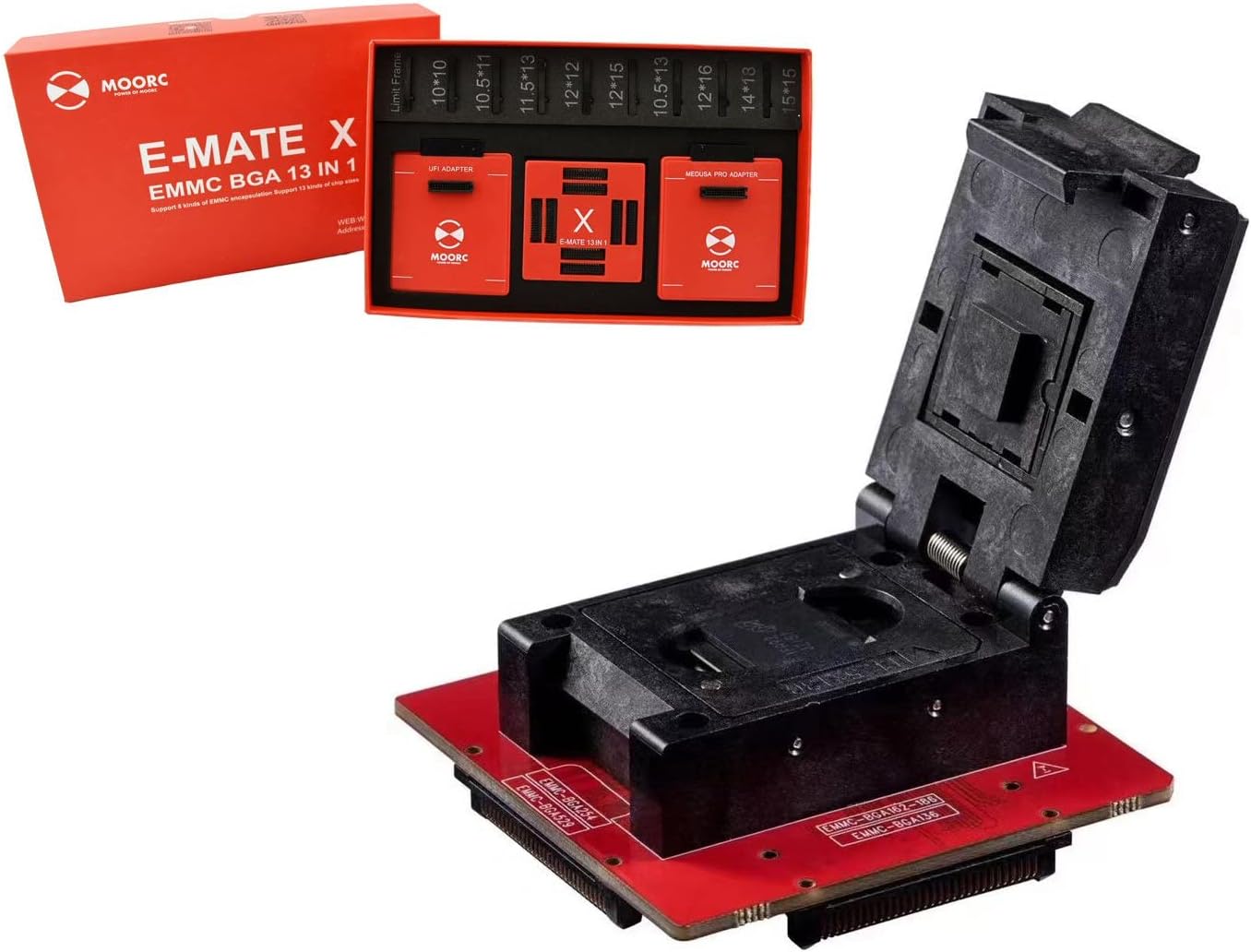 E-Mate X 13 in 1 BGA eMMC Chip Reader Writer : Buy Online at Best Price ...