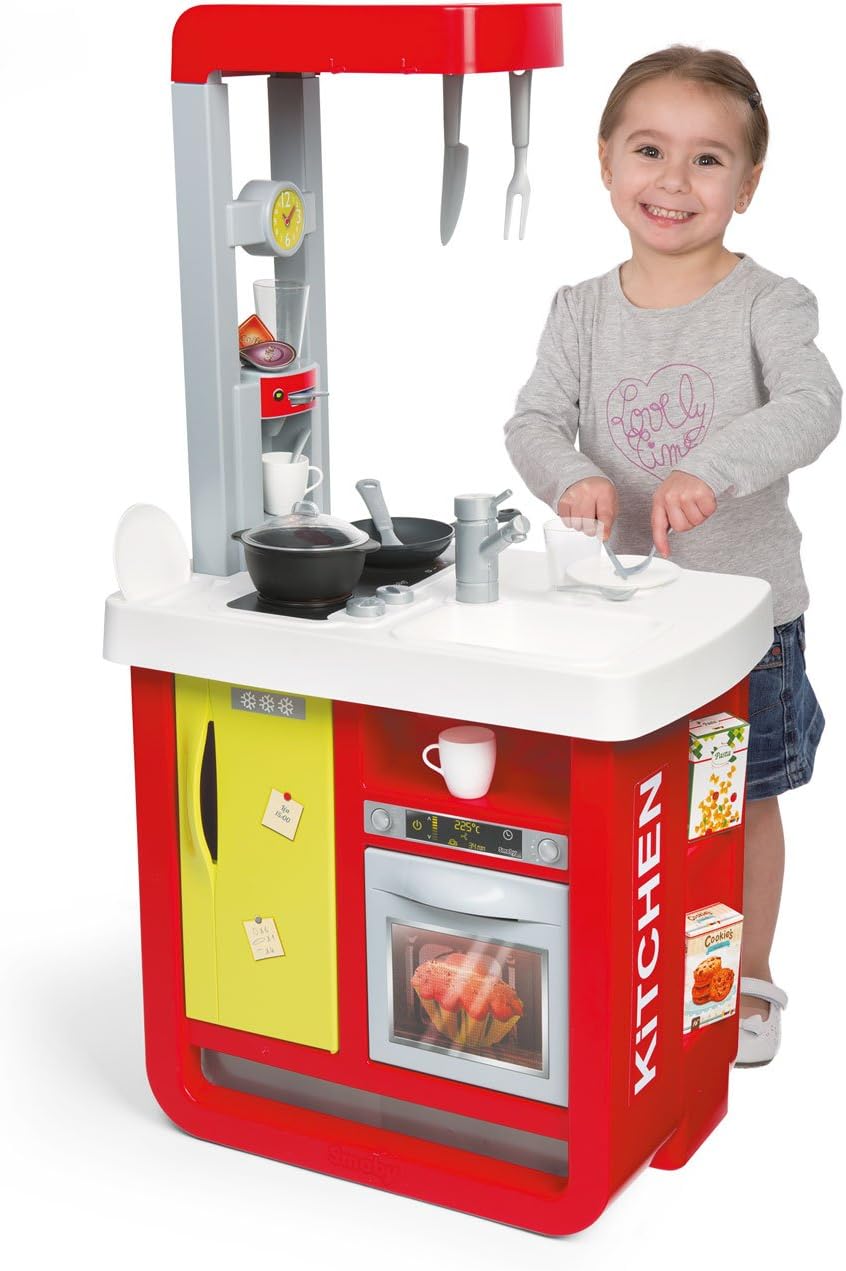Smoby 7600310810 Chef Cook Play Kitchen : Amazon.co.uk: Toys & Games