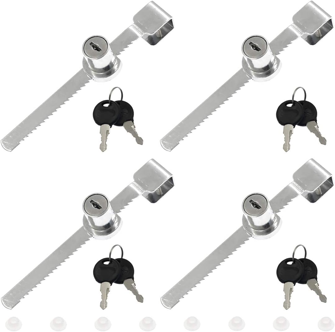 Amazon.com: C.R. LAURENCE 963L CRL Chrome Tamper Proof Sliding Glass ...