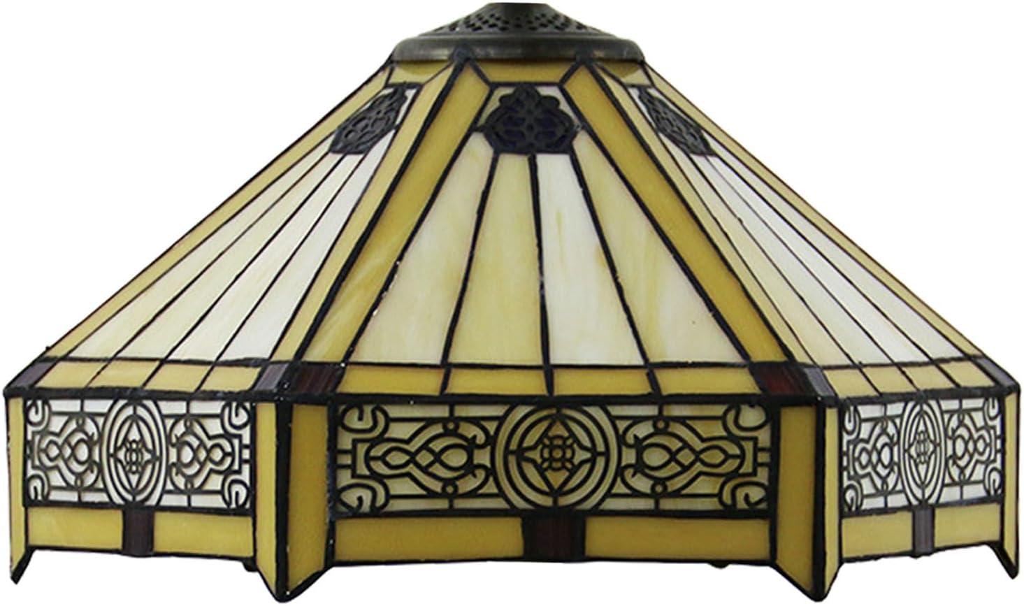 Amazon.com: Mission Lamp Shade Replacement Only 16X9 Inch Tiffany Style ...