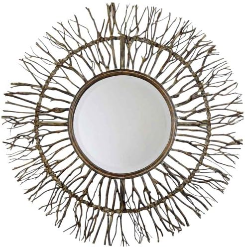 Amazon.com: Uttermost 13705 Josiah Woven Mirror : Home & Kitchen