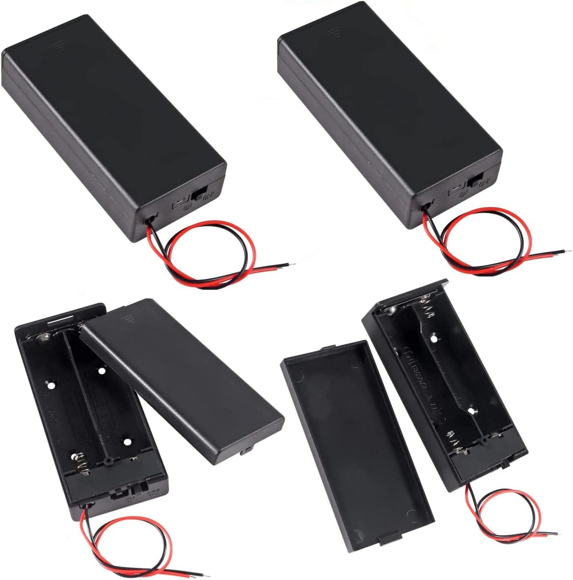 Amazon.com: Newzoll 24V Battery Holder Storage Case Box for 23A 2x12V ...