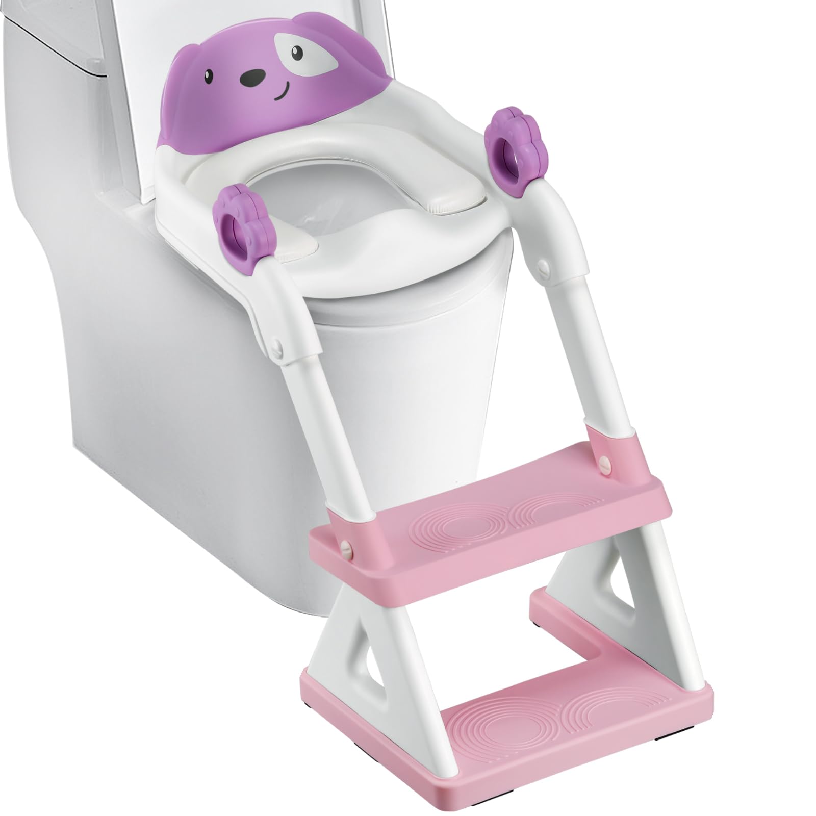 Snapklik.com : 2 In 1 Potty Training Toilet Seat & Toddler Step Stool ...