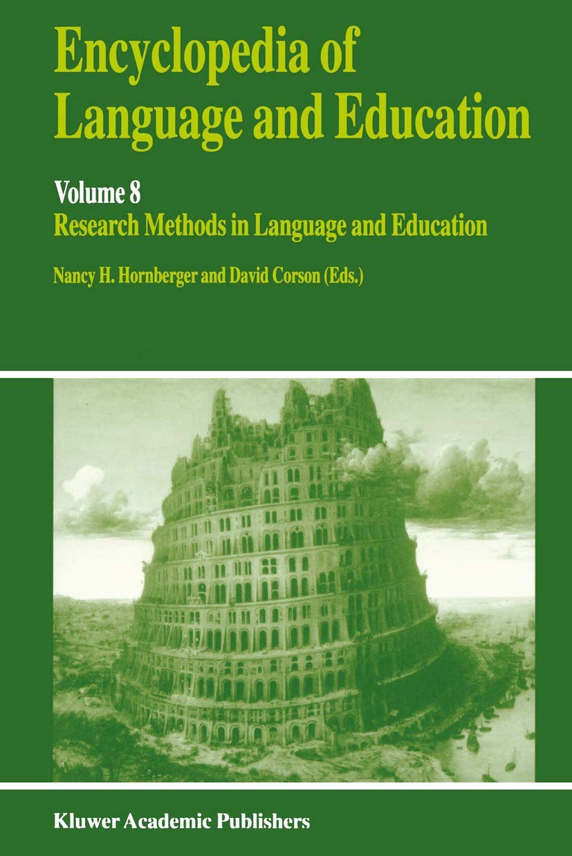 Amazon.com: Encyclopedia of Language and Education: Research Methods in ...