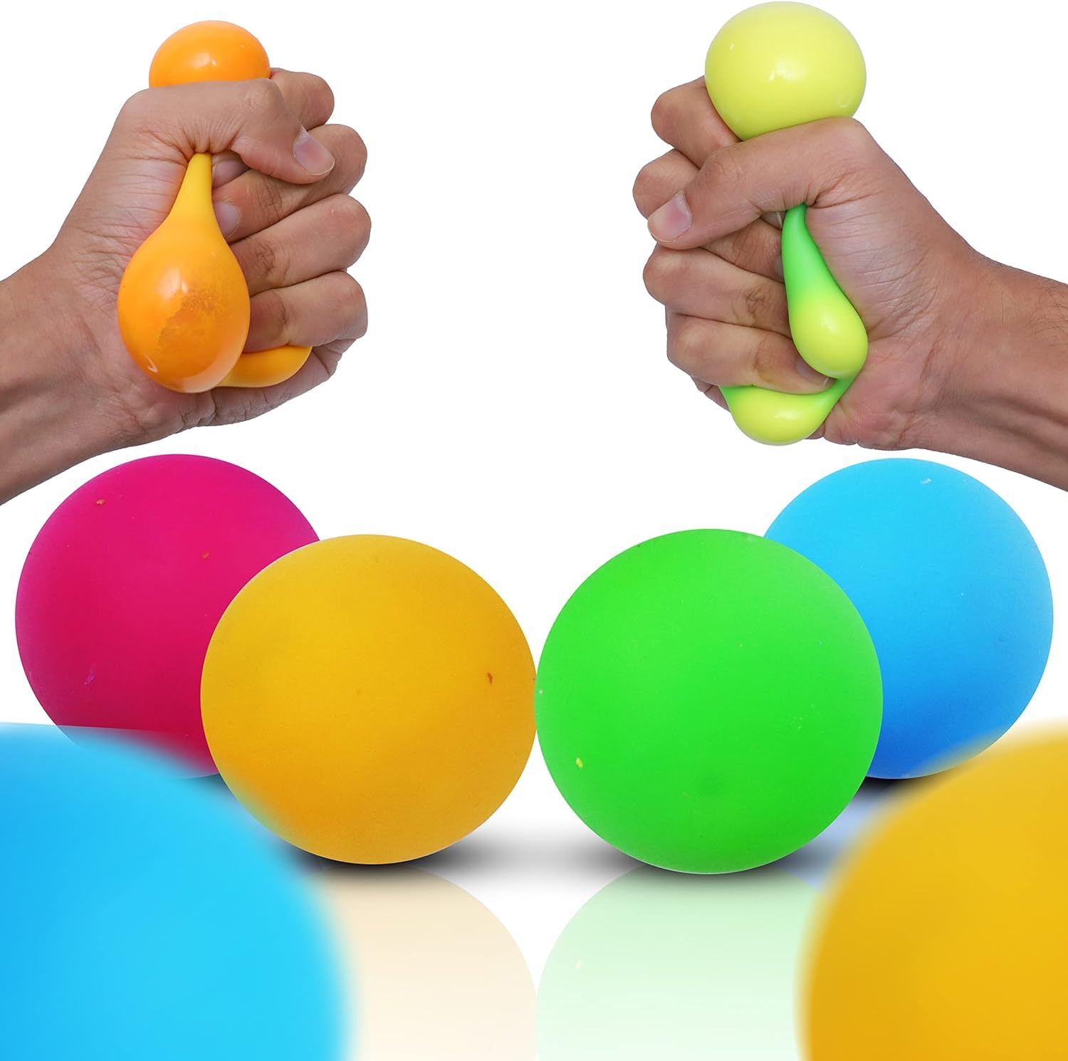 Pelo Stretchy Squishy Squeeze Stress Ball Soft Toy Ball/Soft Squishy ...