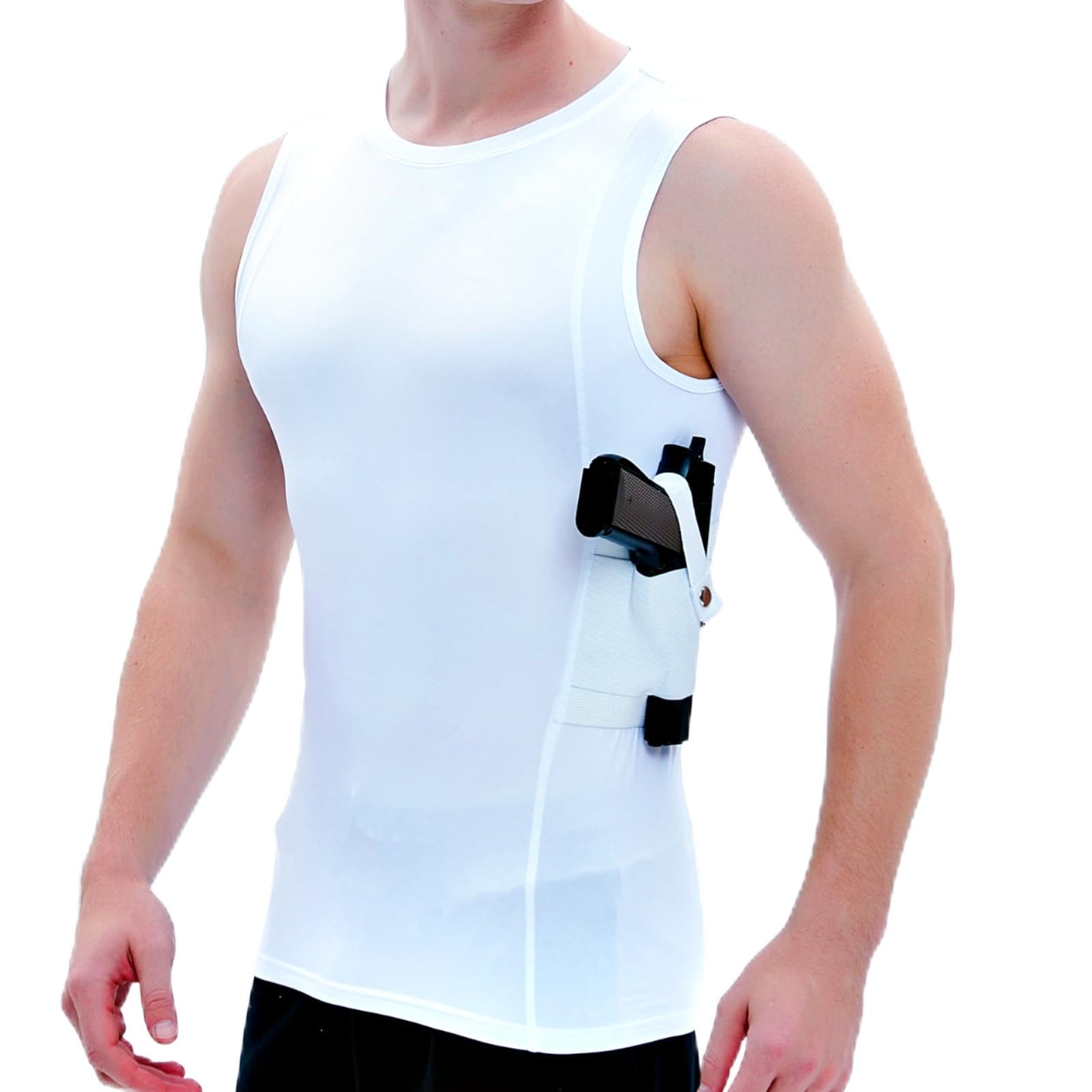 Snapklik.com : LIBOSHENG Holster Tank Top Underarm Concealed Carry ...