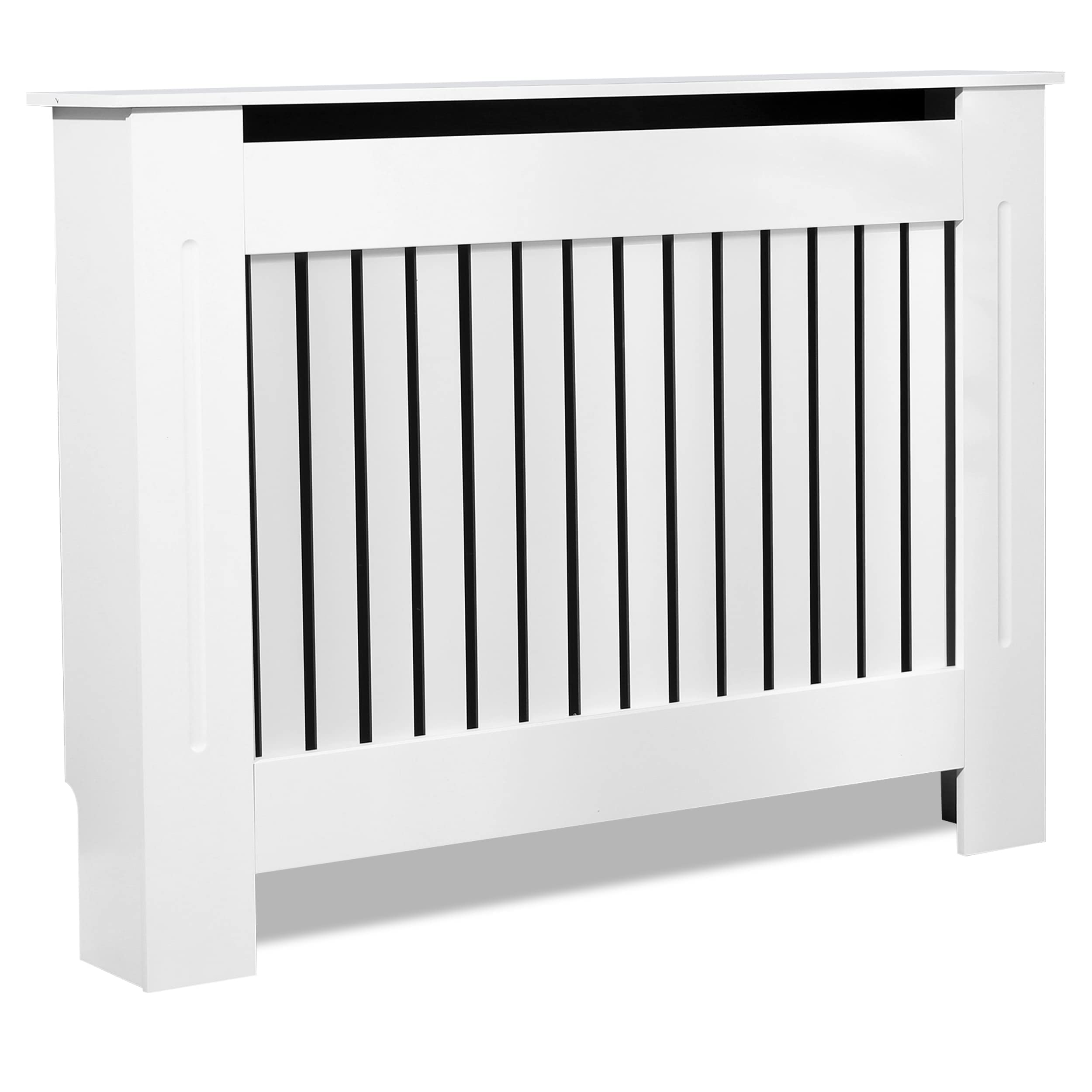 Blisswood Radiator Cover Small, Radiator Cover, Vertical Slatted Modern ...
