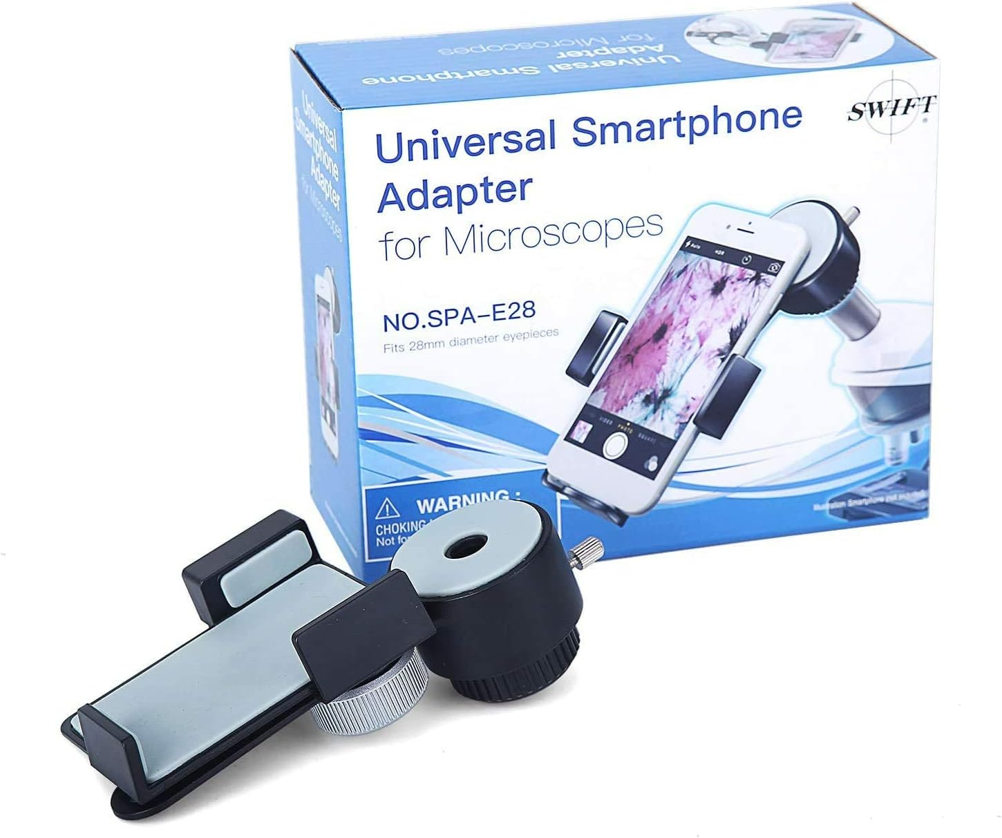 Amazon.com : SWIFT Microscope Lens Adapter, Smartphone Camera Adapter ...