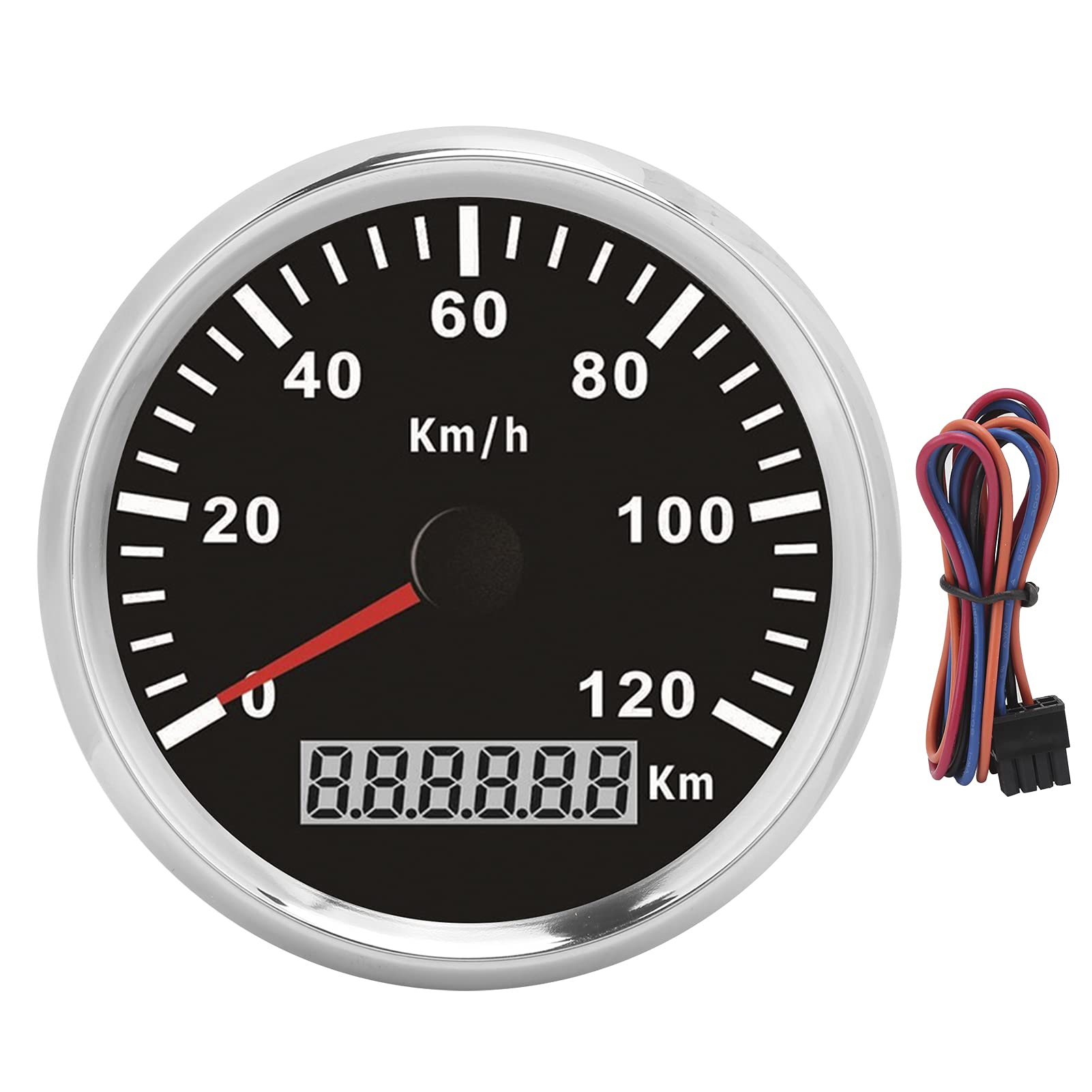 Speed Gauge 0 120km H Gps Speedometer 3 3 8in | Desertcart INDIA