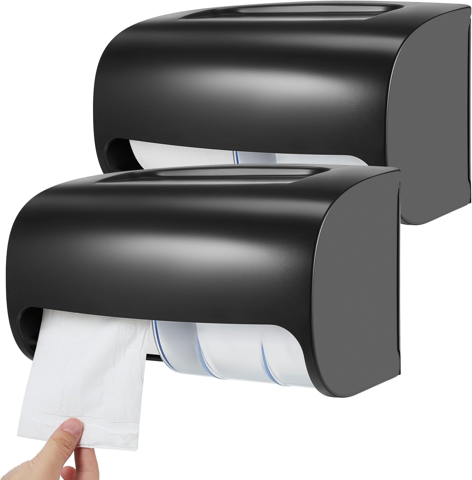 Amazon.com: Desyeryamimi Double Roll Toilet Paper Holder Dispenser with ...