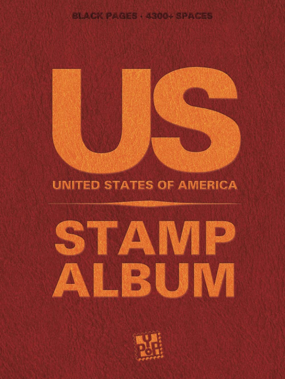 US United States Of America Stamp Album: With beautiful aesthetic black ...