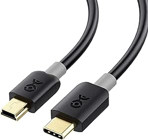 Cable Matters Short Mini USB to USB C Cable - 0.3m, 15W Charging ...
