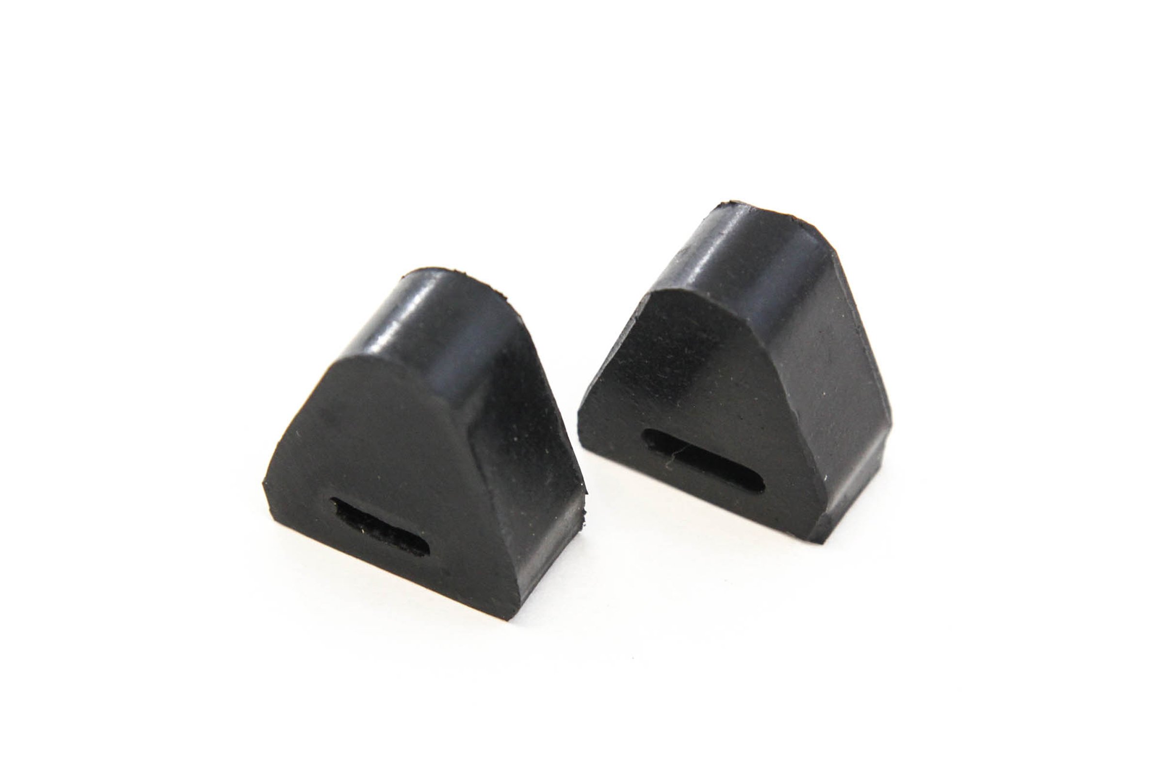 Snapklik.com : Red Hound Auto 2 Rubber Tailgate Bumpers Compatible