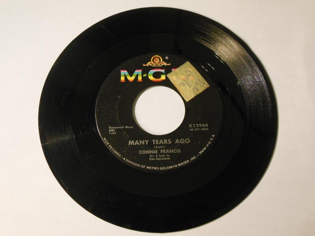 Amazon.com: Many Tears Ago VINYL 7" 45 – MGM Records – K12964: CDs & Vinyl