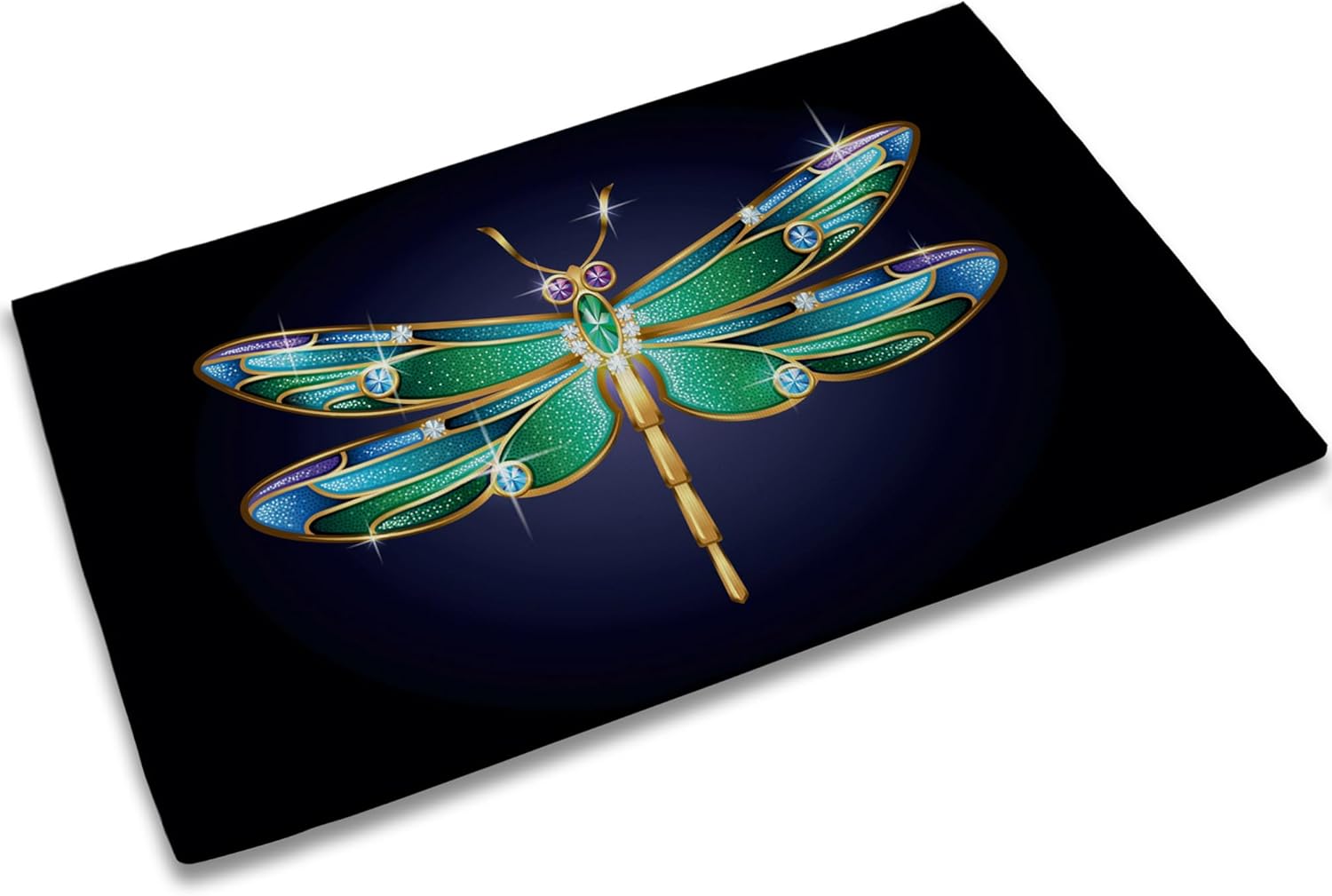 Amazon.com: TUBAMQ Dragonfly Entrance Door Mat,Beauty Jewel Dragonfly ...