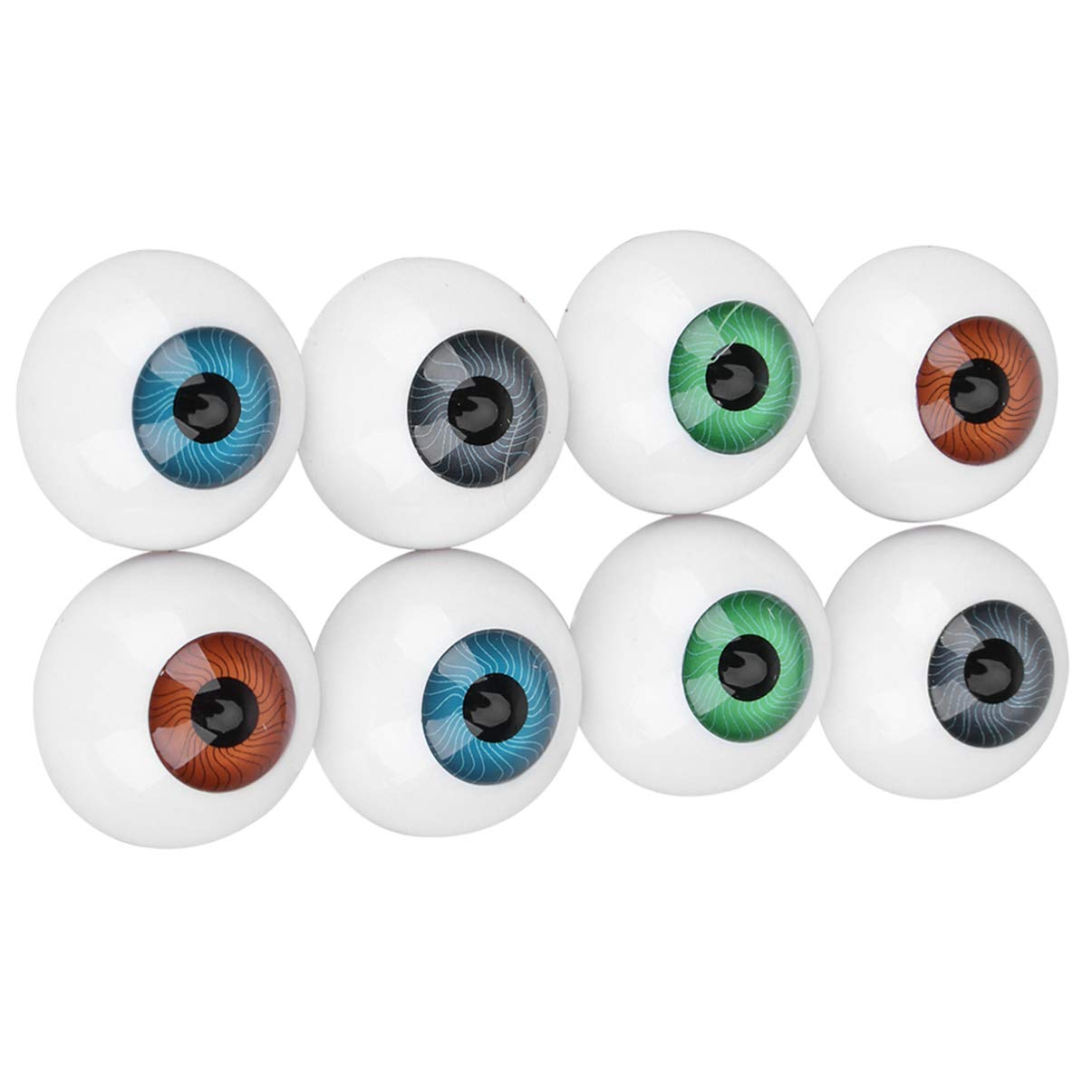 Amazon.com: BESTOYARD Halloween Eyeballs Plastic Eyeballs Halloween ...