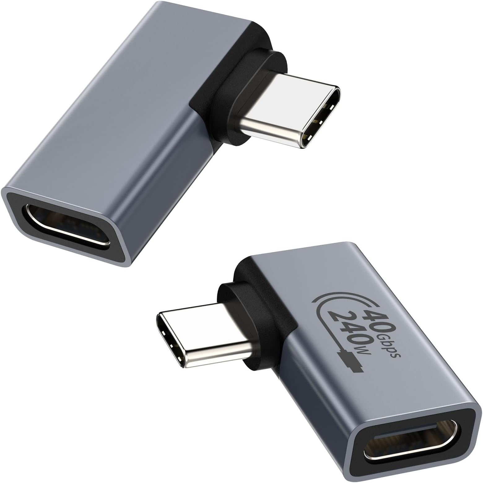 Amazon.co.jp: Type c変換アダプター L字 L型 タイプc 変換アダプタ 2個セット[ USB3.0延長アダプタ 10Gbps高速転送 65/3A急速充電 ]usb-c L字 ...