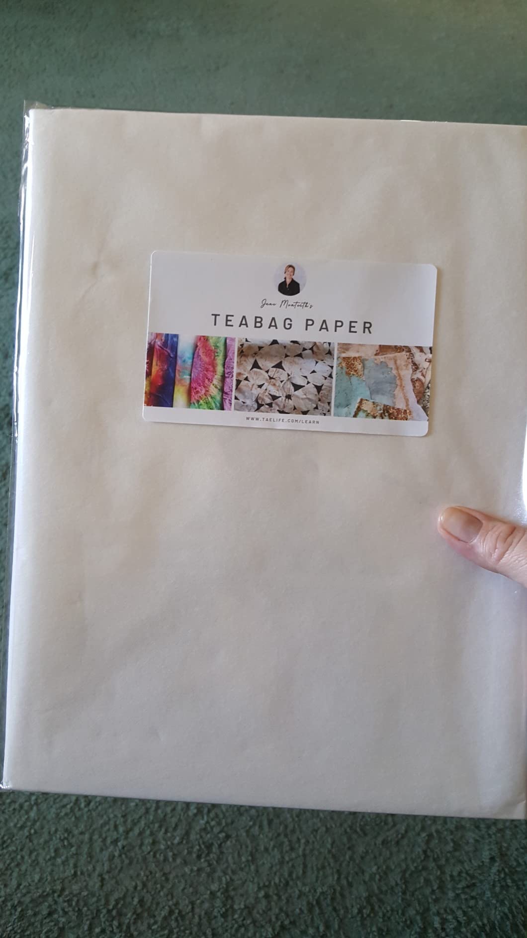 Amazon.com: Artist Teabag Paper 12"x99" for Mixed Media Art