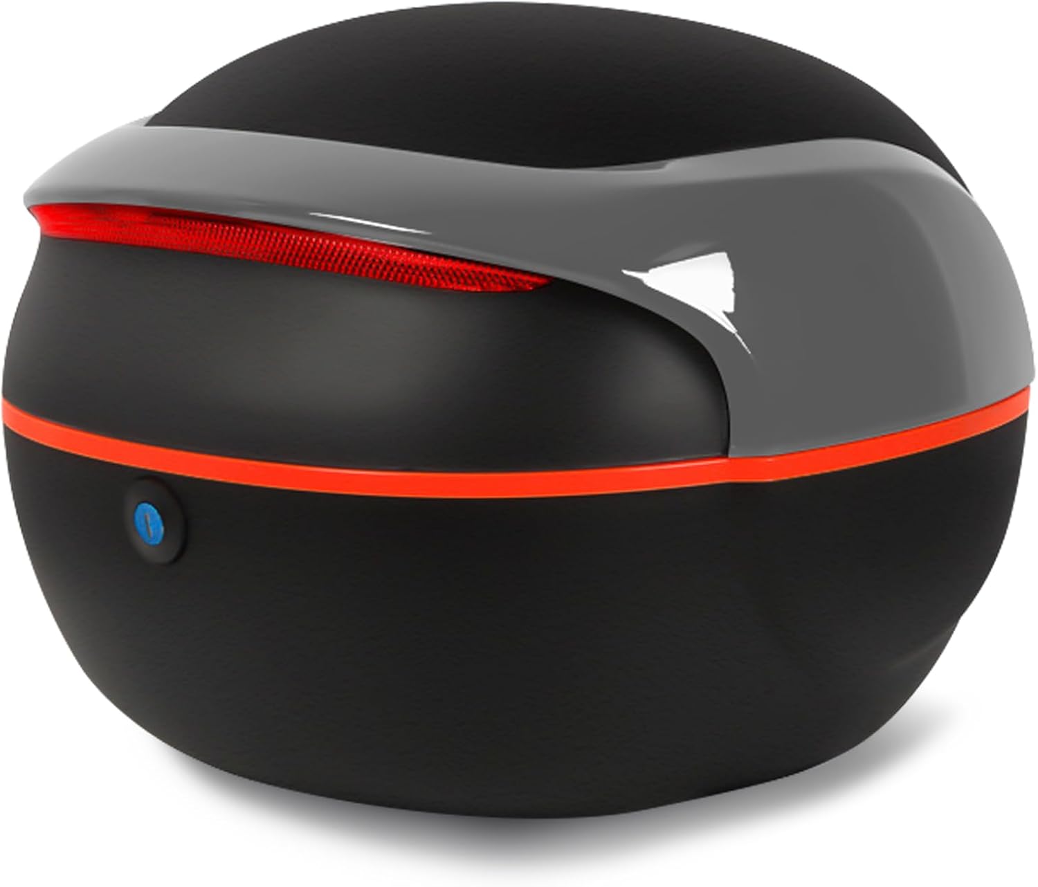 LGVOA Motorbike Top Box, Top Box for Motorcycle Luggage Box with Lock ...