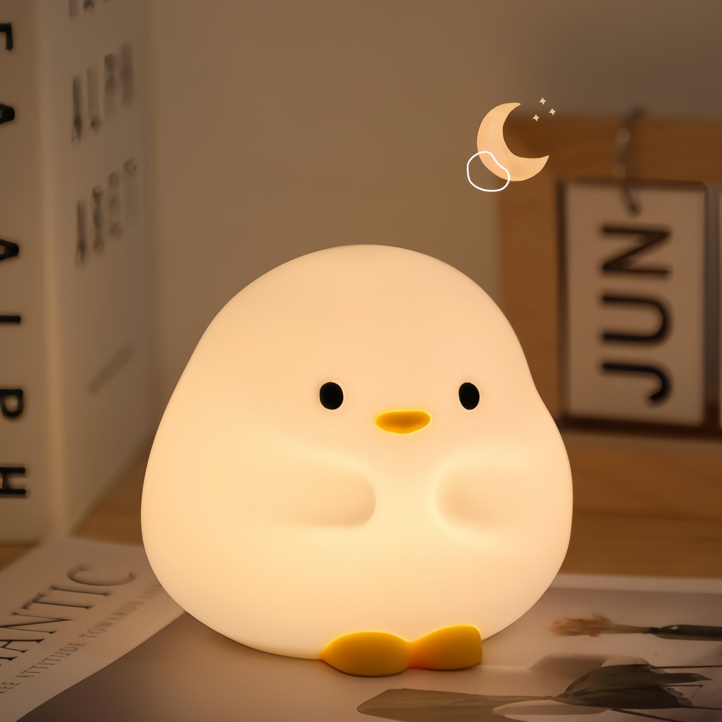 Amazon.com: Benson The Duck Light Tubbo Silicone Night Light Nursery ...