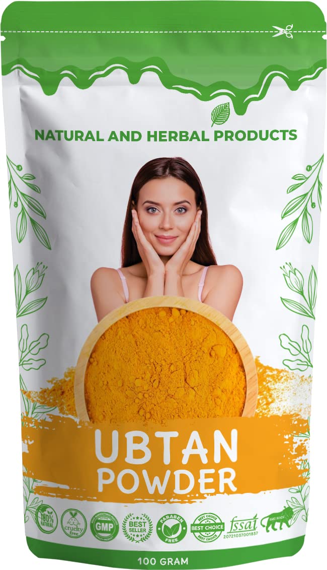 Buy Ubtan Powder for Face, Skin Whitening & Glowing, Sunnipindi Bath ...