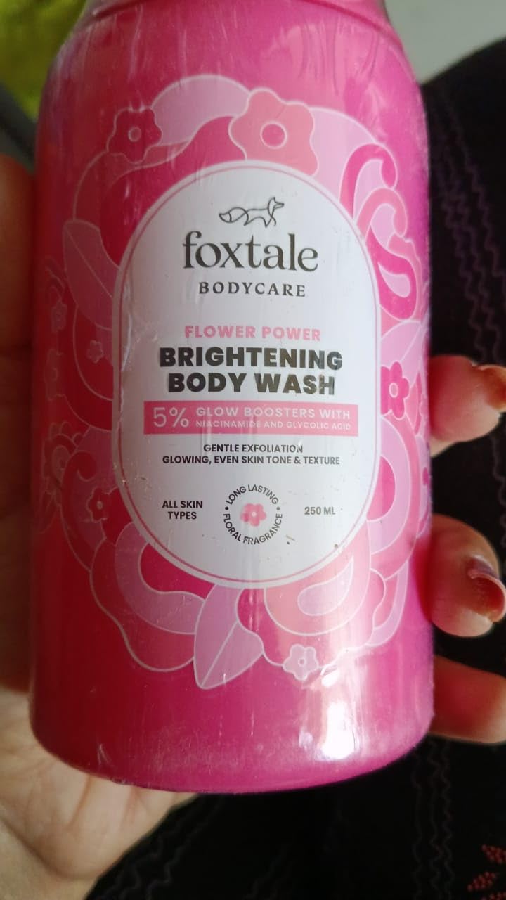 Buy Foxtale Brightening Body Wash & Body Lotion SPF 30 | With Glycolic ...