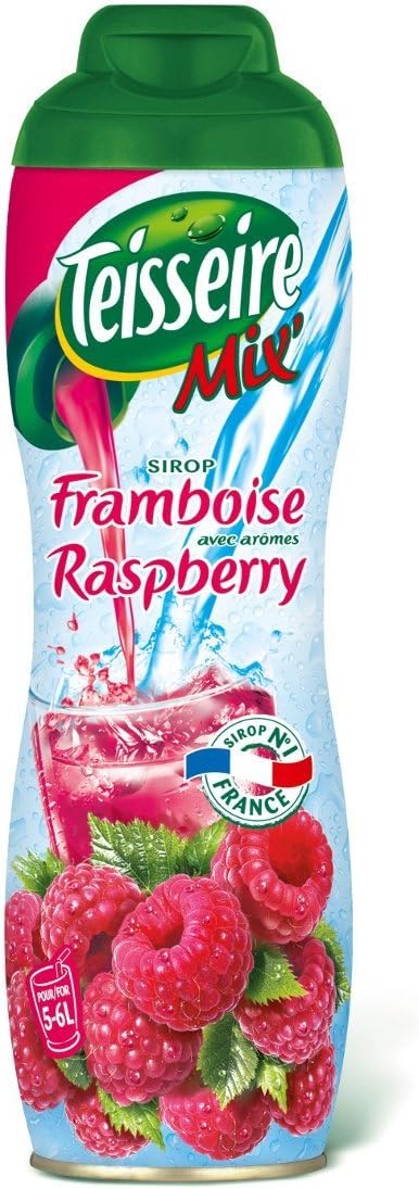 Amazon.com: Teisseire French Syrup all natural Raspberry Syrup 20.3fl ...