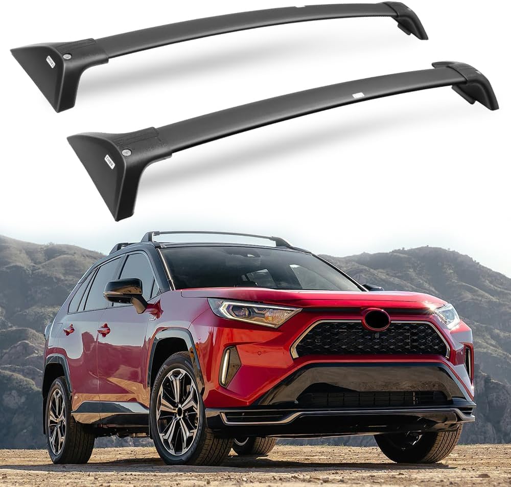 Amazon.com: HEKA Lockable Roof Rack for Toyota RAV4 2019 2020 2021 2022 ...