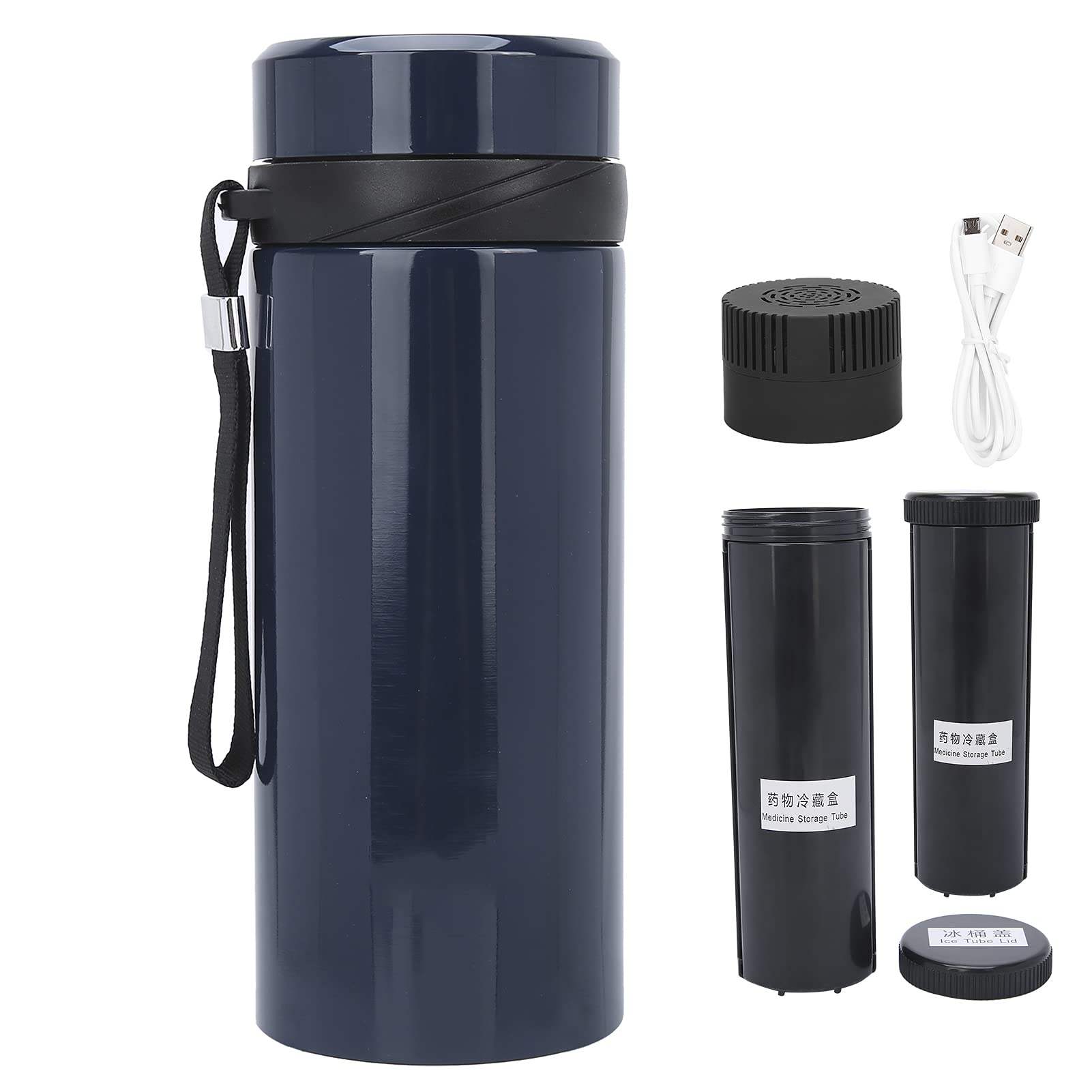 Buy Medical Insulin Cooler Travel CASE USB Charger, Insulin Cooler ...