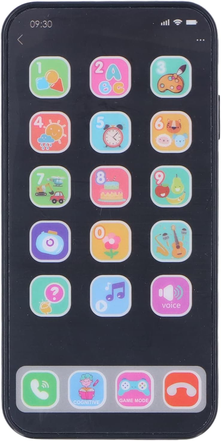 Simulation Cell Phone Baby Toy, My First Own Cell Phone with Blinking ...