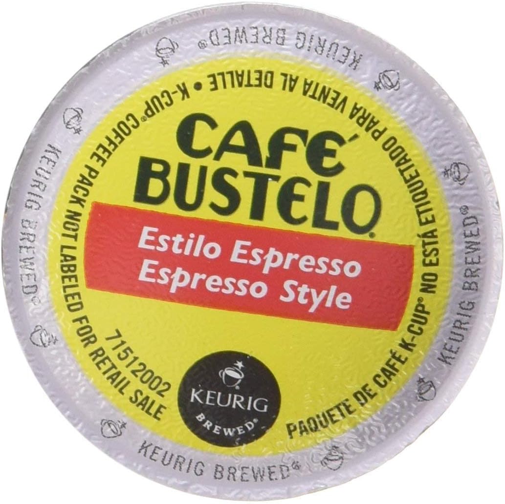 Amazon.com: Cafe Bustelo K-Cups - Espresso Style - 72 ct : Grocery ...