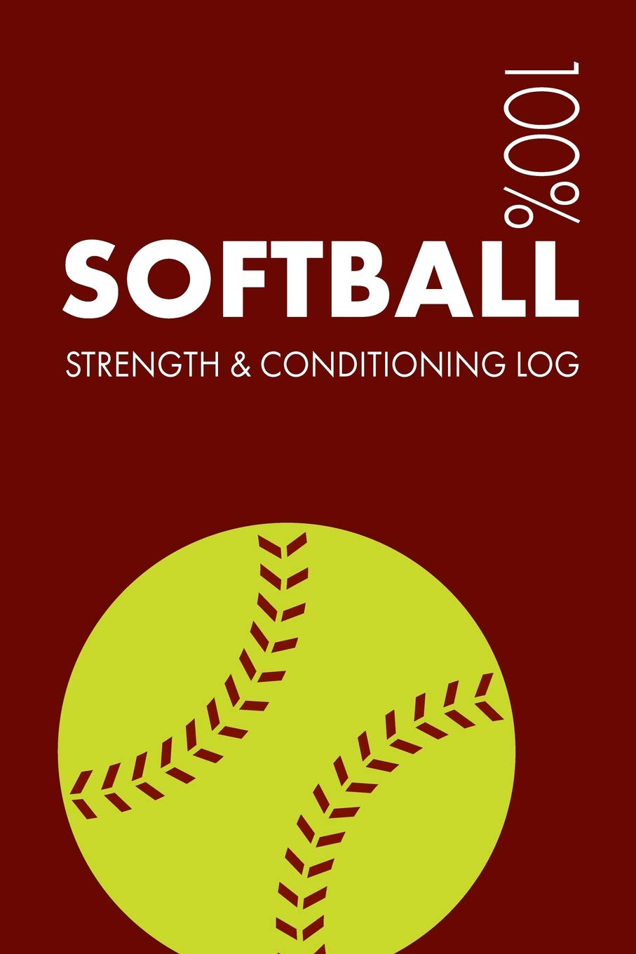 Softball Strength and Conditioning Log: Daily Softball Sports Workout ...