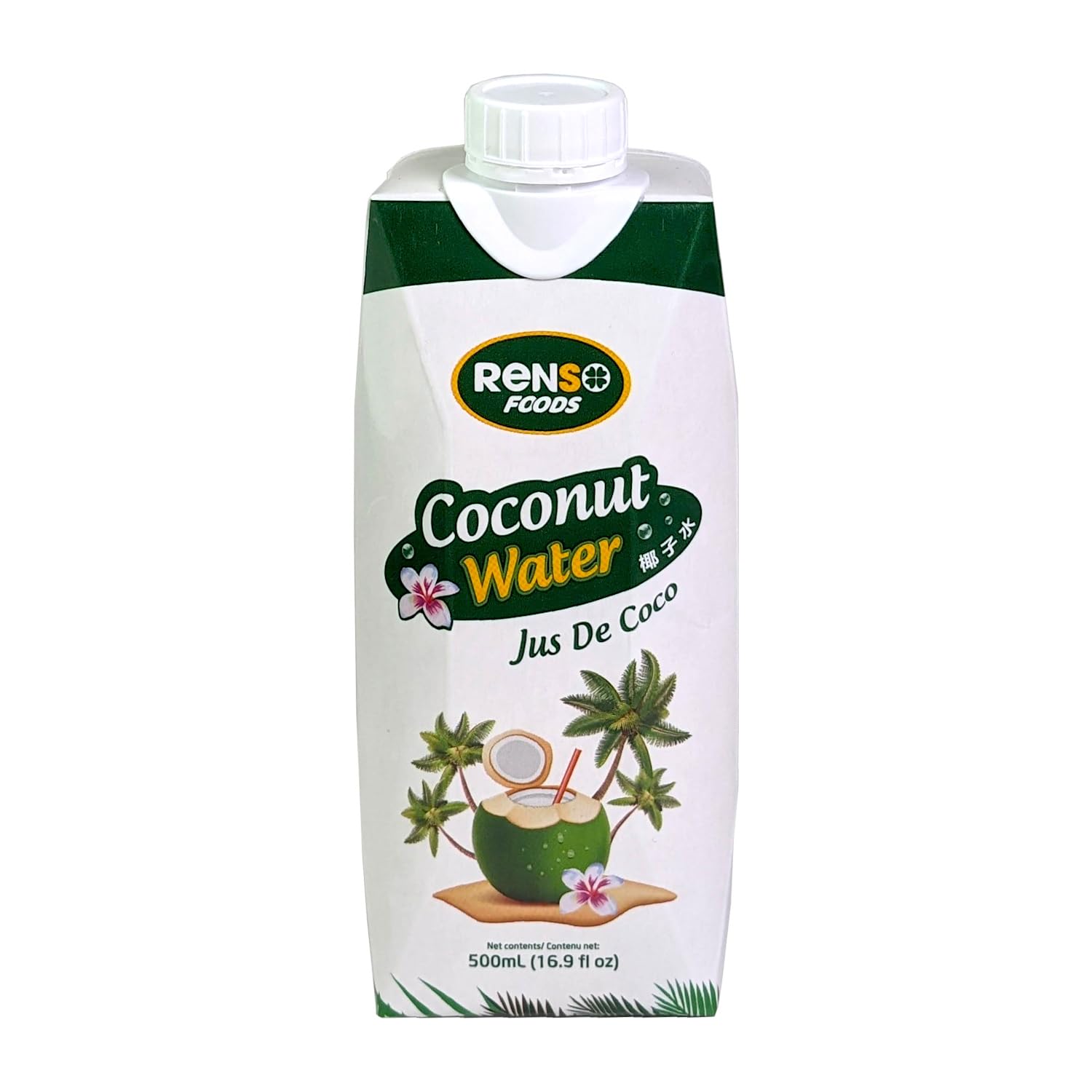 RENSO Premium Coconut Water, 500mL : Amazon.ca: Grocery & Gourmet Food