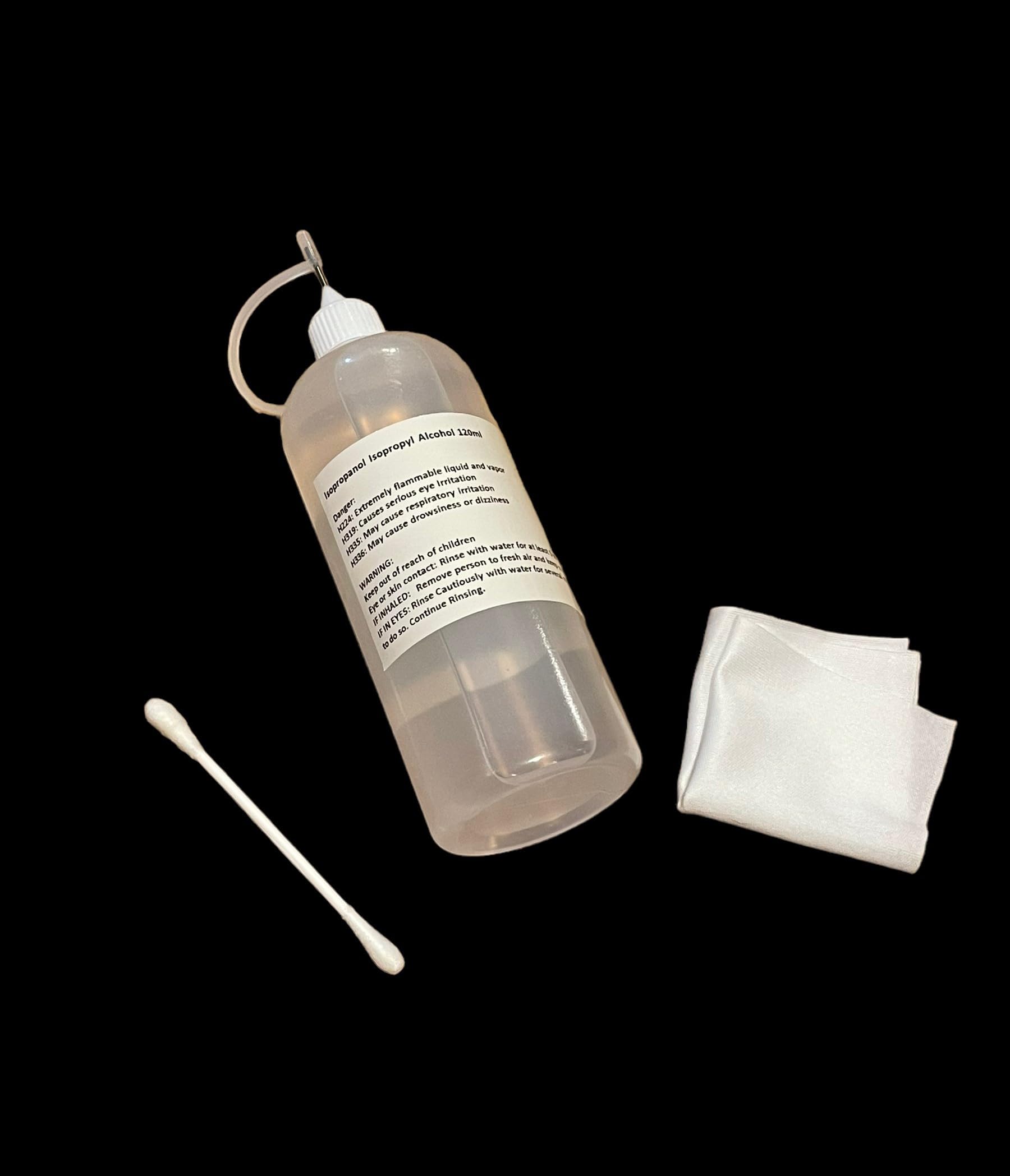 99% Isopropyl Alcohol Phone PC Laptop Games Repair Cleaner Kit (120ml ...