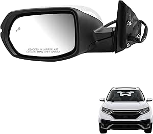 Amazon.com: 76258-TLA-A32 Left Driver Side Door Mirror Assembly ...