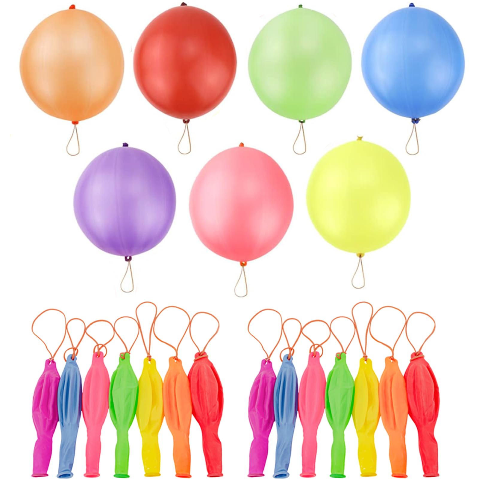 25pcs Punch Balloons,Strong Punching Balloons,Creative Punch Balloons ...