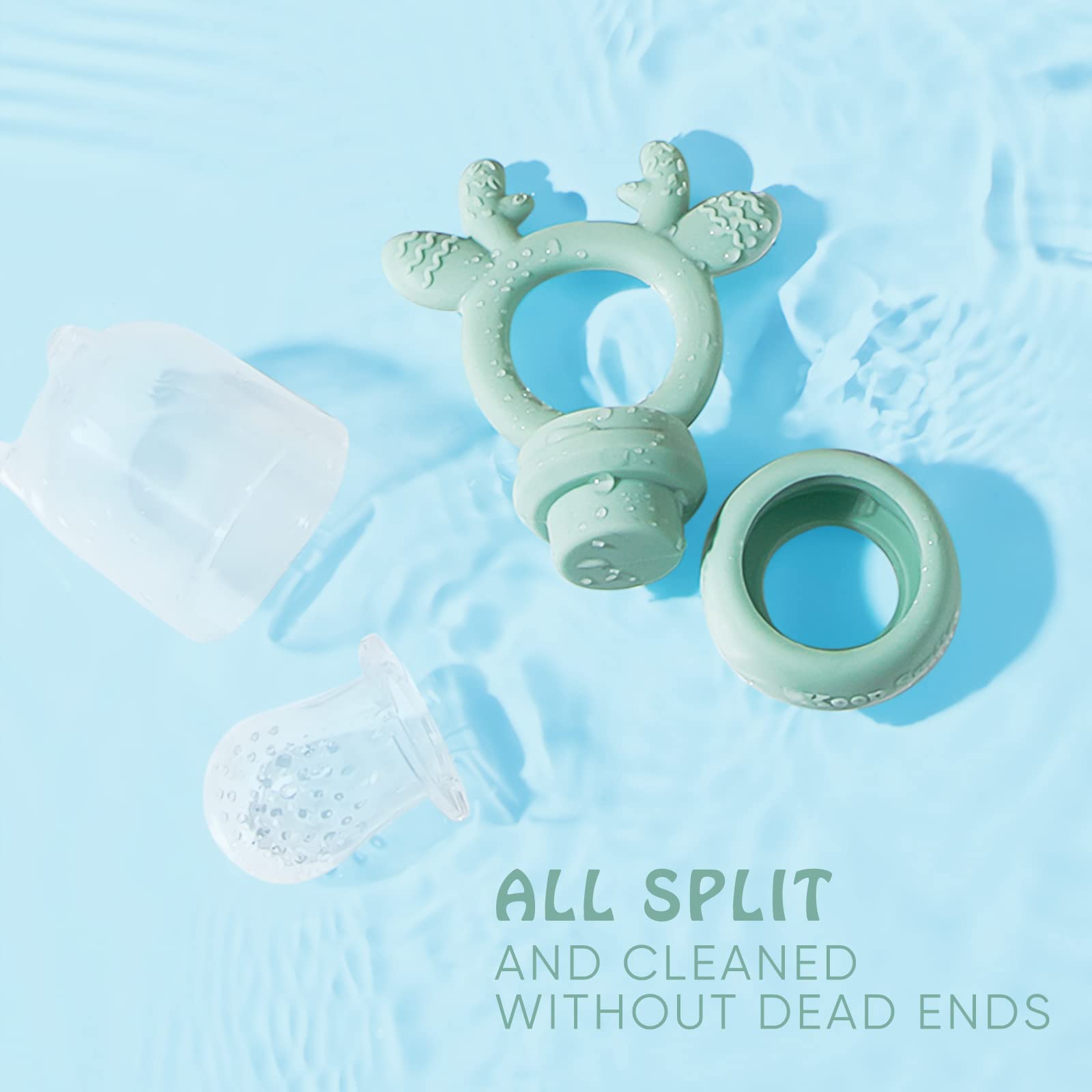 Snapklik.com : Baby Solids/Frozen Fruit Feeder Pacifier, Infant Teether ...